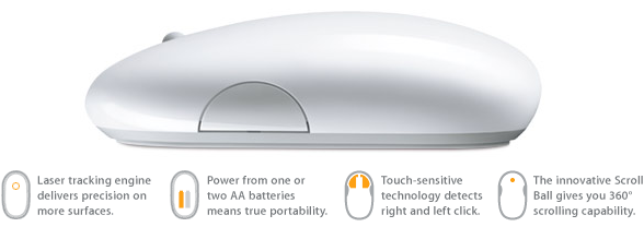 Bluetooth Mighty Mouse Released | Skatter
