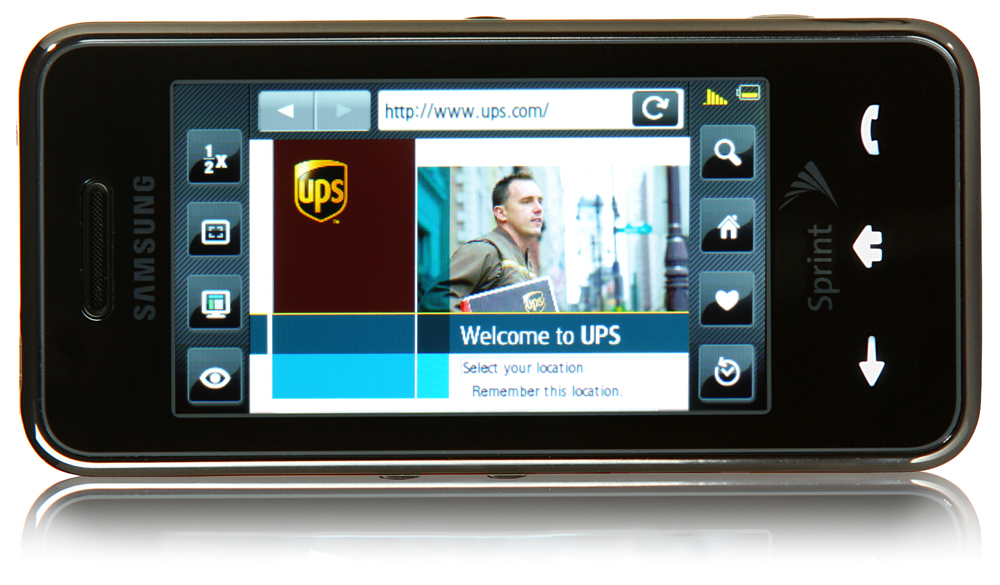 Samsung Instinct, From Sprint | Skatter