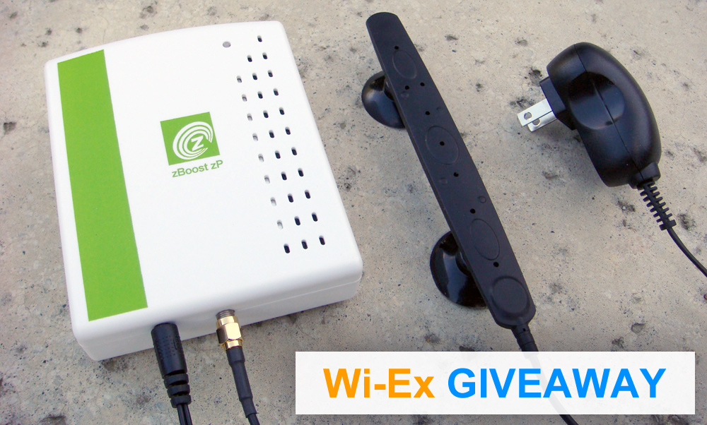 Wi-Ex Signal Booster Giveaway Contest | Skatter