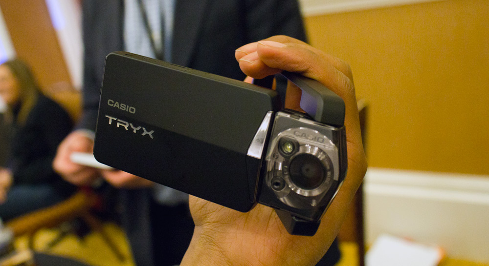 CES 2011: Casio Unveils The TRYX Camera | Skatter