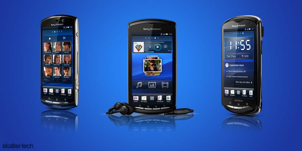 MWC 2011: Sony Ericsson Announces 3 New Android Smart Phones | Skatter
