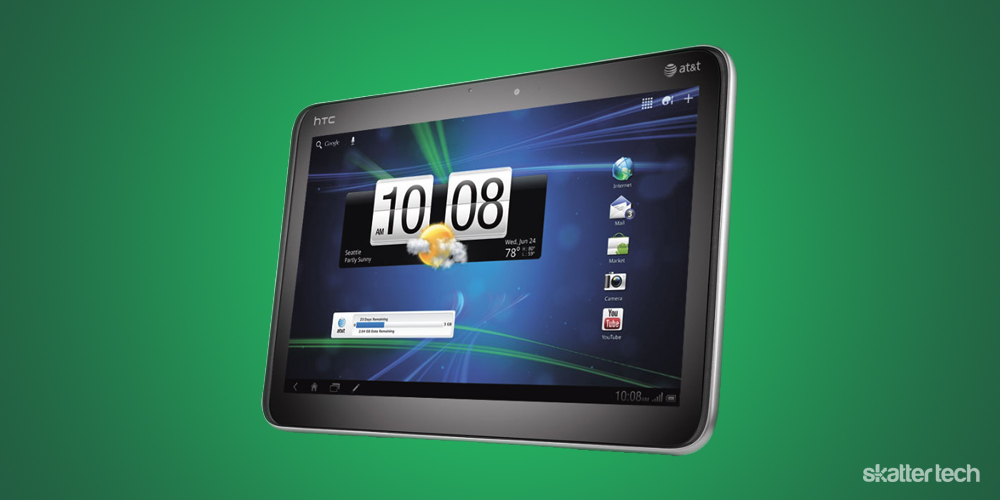 HTC Jetstream Lands With Android 3.1 And AT&T 4G LTE | Skatter