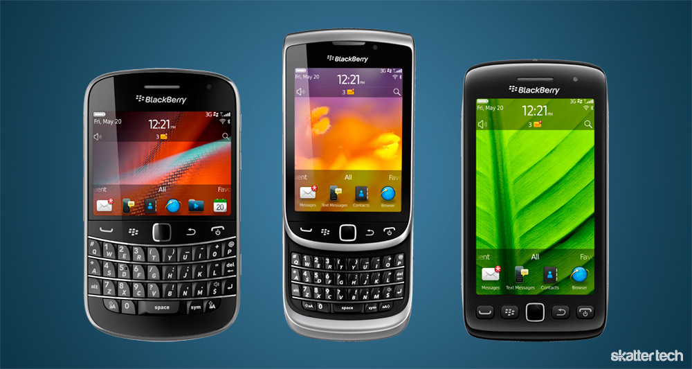 RIM Refreshes BlackBerry Lineup With Three New Devices | Skatter